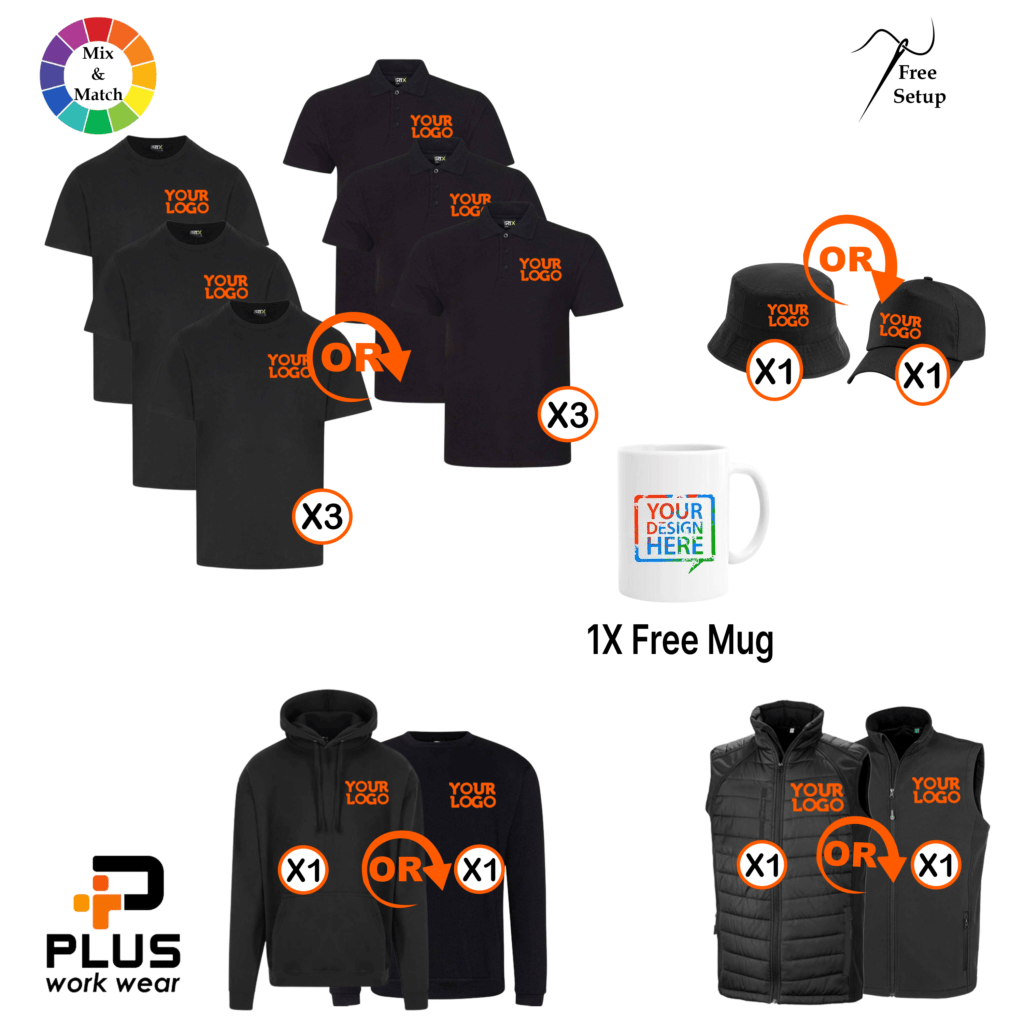 Workforce Fusion Mix Bundle - Plus Workwear